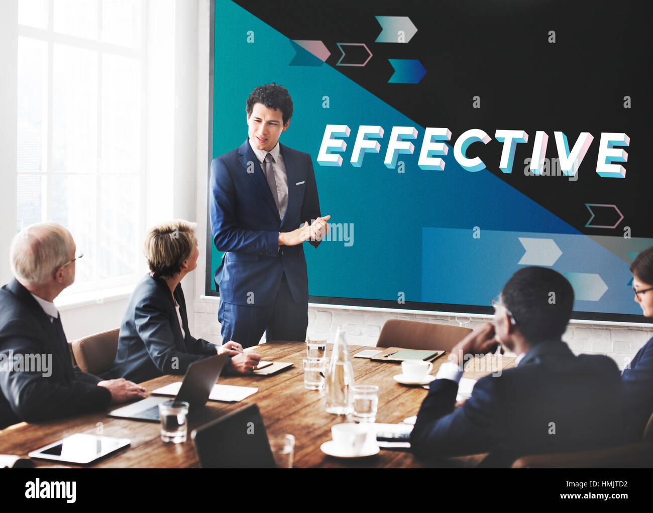 Strategy Progress Efficiency Teamwork Concept Stock Photo - Alamy