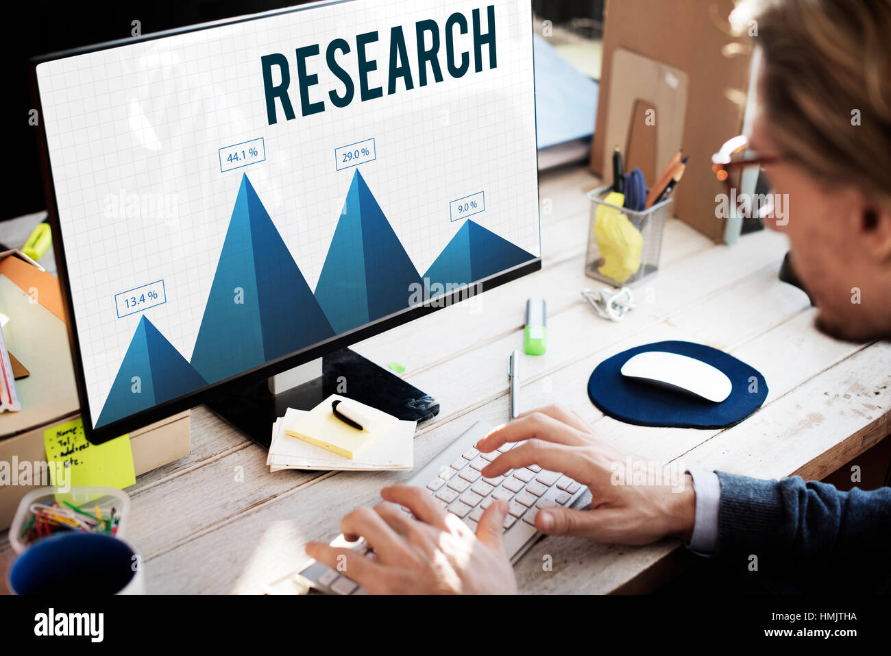 Data Development Performance Research Concept Stock Photo - Alamy