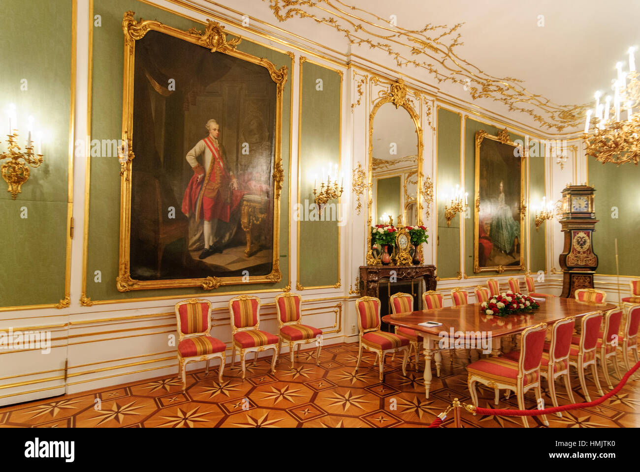 Hofburg vienna room hi-res stock photography and images - Alamy