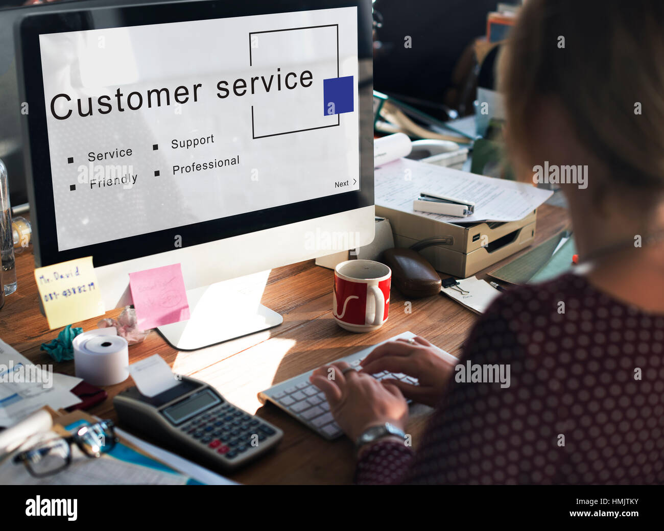 Customer Service Support Consumer Concept Stock Photo - Alamy