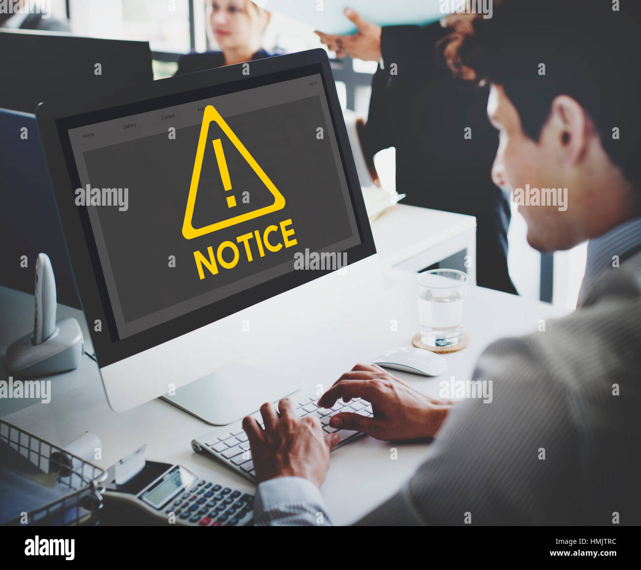 Danger ALert Warning Notification Beeware Reminder Exclamation Concept ...