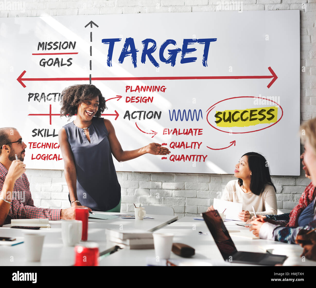 Target Achievement Goals Strategy Concept Stock Photo - Alamy