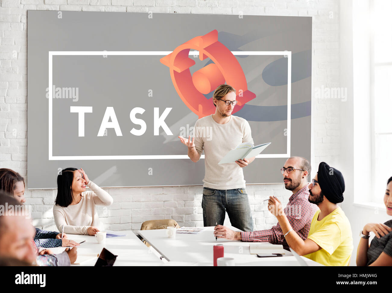Task Business Plan Mission Concept Stock Photo - Alamy