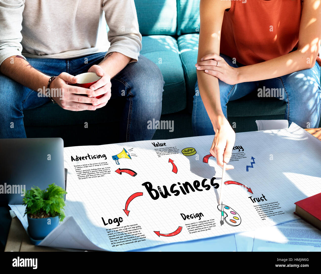 Product Branding Trademark Promotion Commercial Concept Stock Photo - Alamy