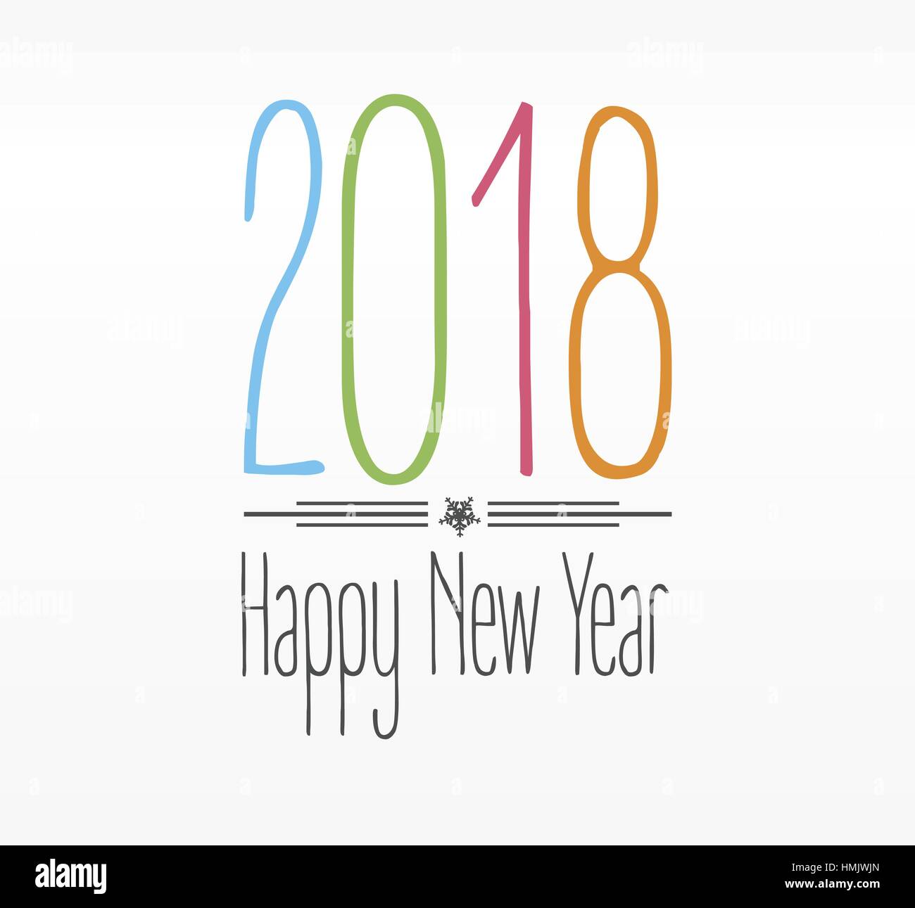 2018 logo Stock Vector Images - Alamy