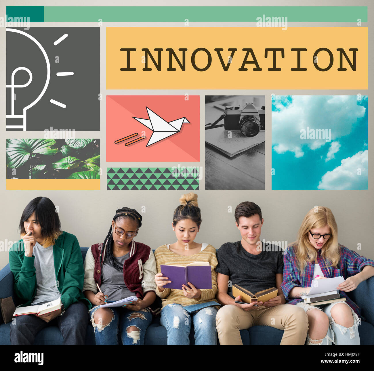 Fresh Ideas Inspiration Innovation Concept Stock Photo - Alamy