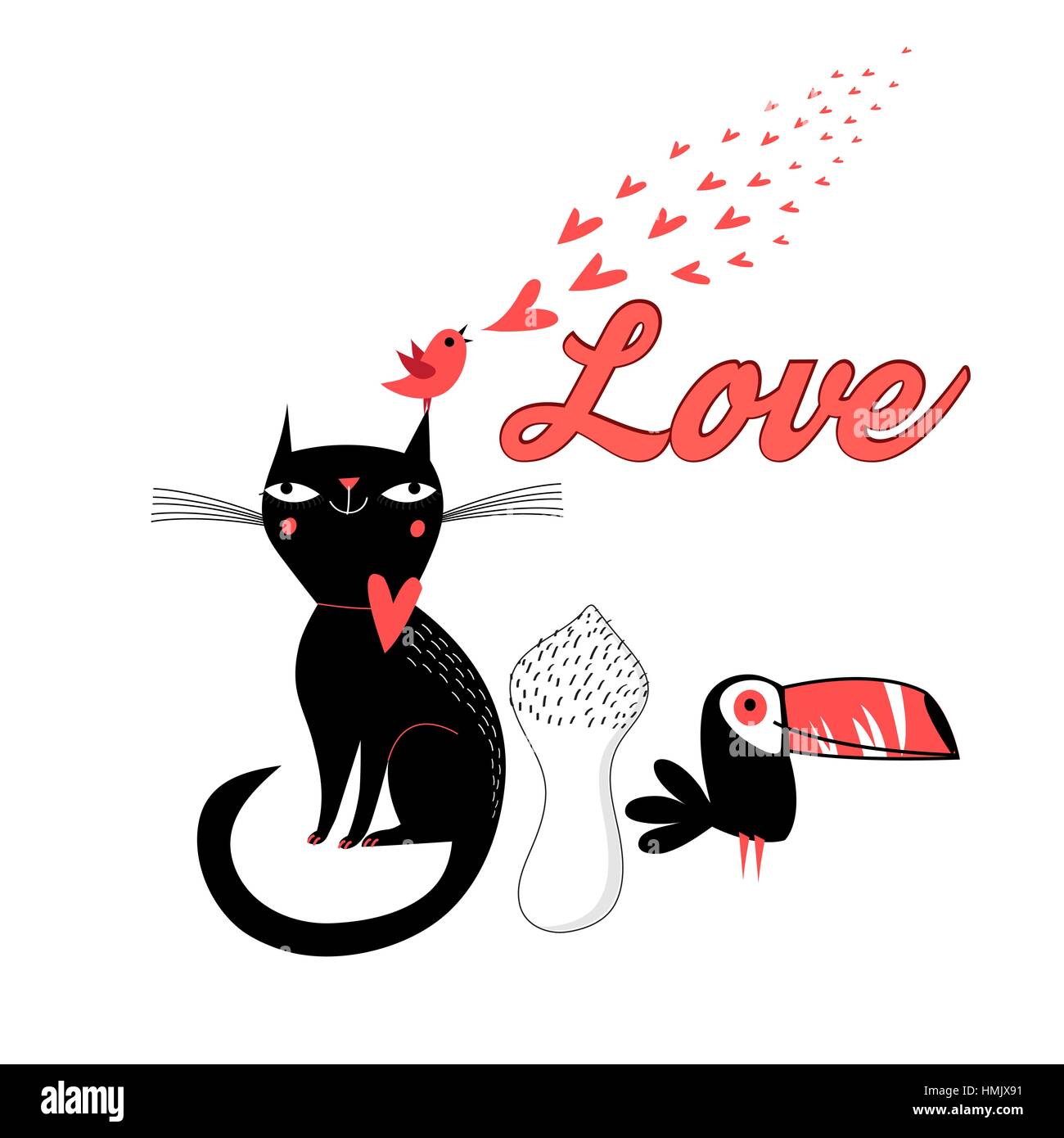 Bird in rest Cut Out Stock Images & Pictures - Alamy