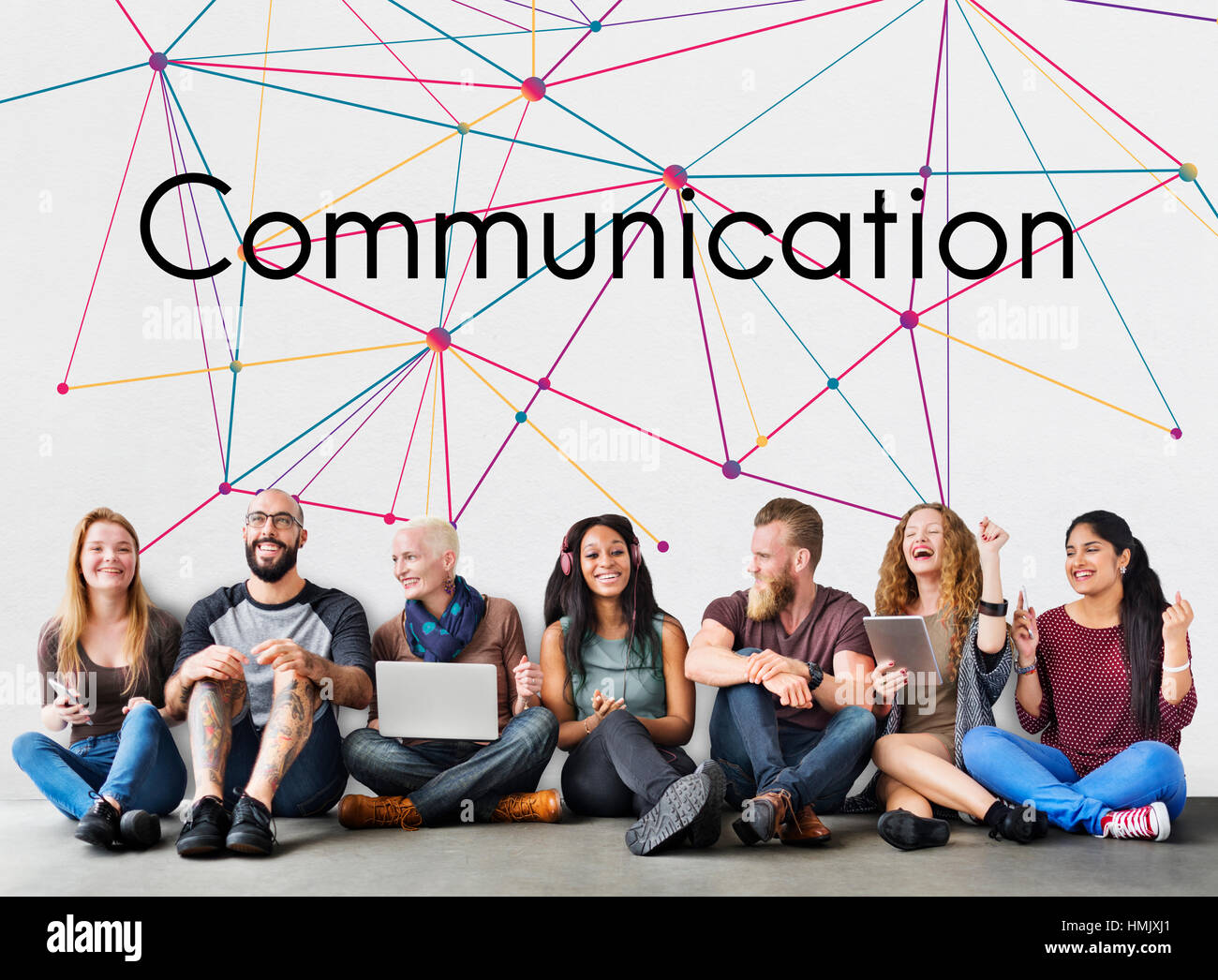 Web Link Chain Interconnection Concept Stock Photo - Alamy