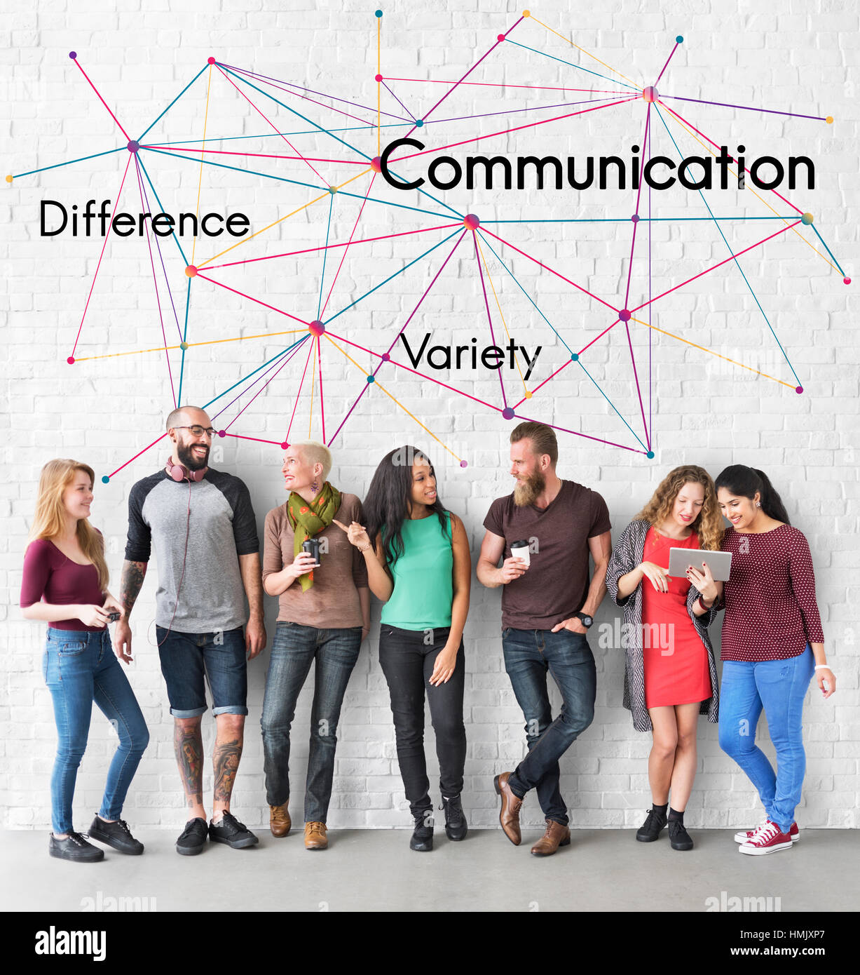 Web Link Chain Interconnection Concept Stock Photo - Alamy