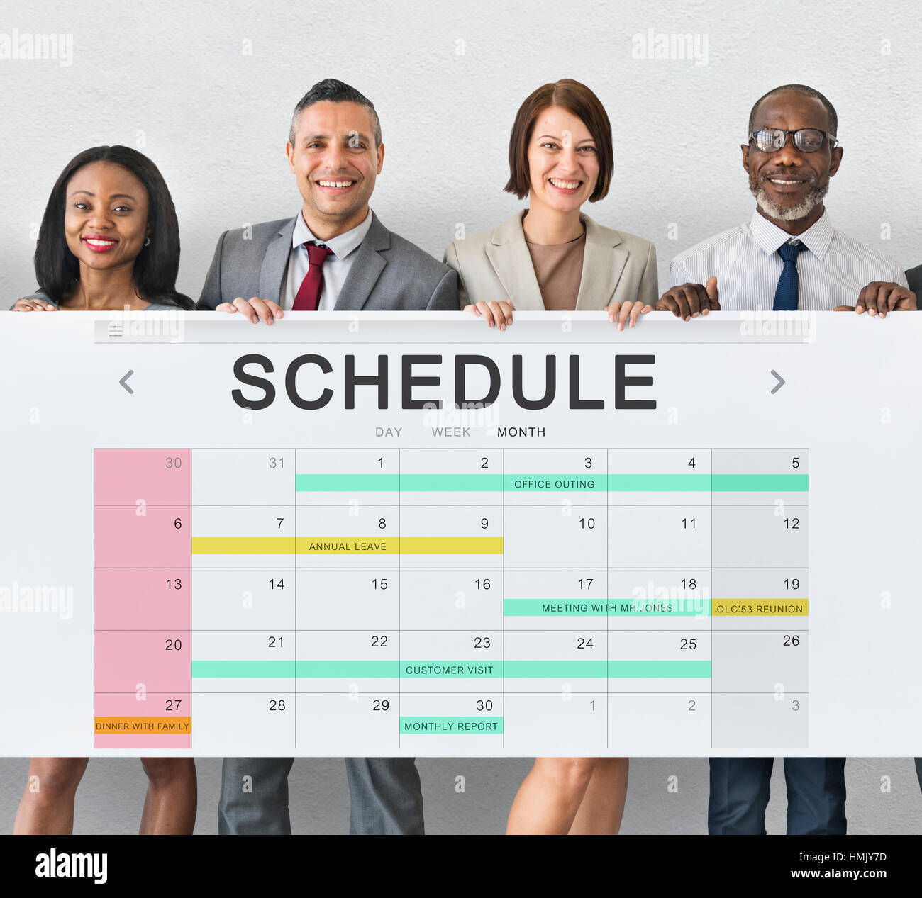 Time schedule table hi-res stock photography and images - Alamy