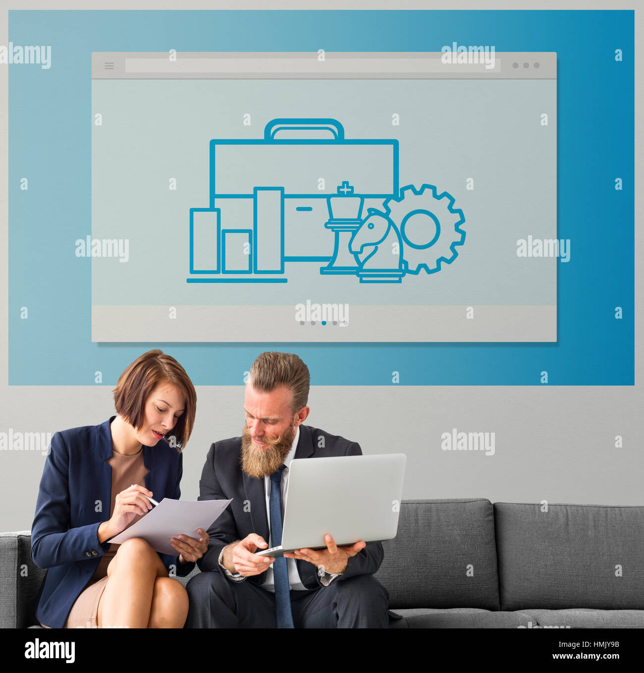 Strategy knight chart icon hi-res stock photography and images - Alamy
