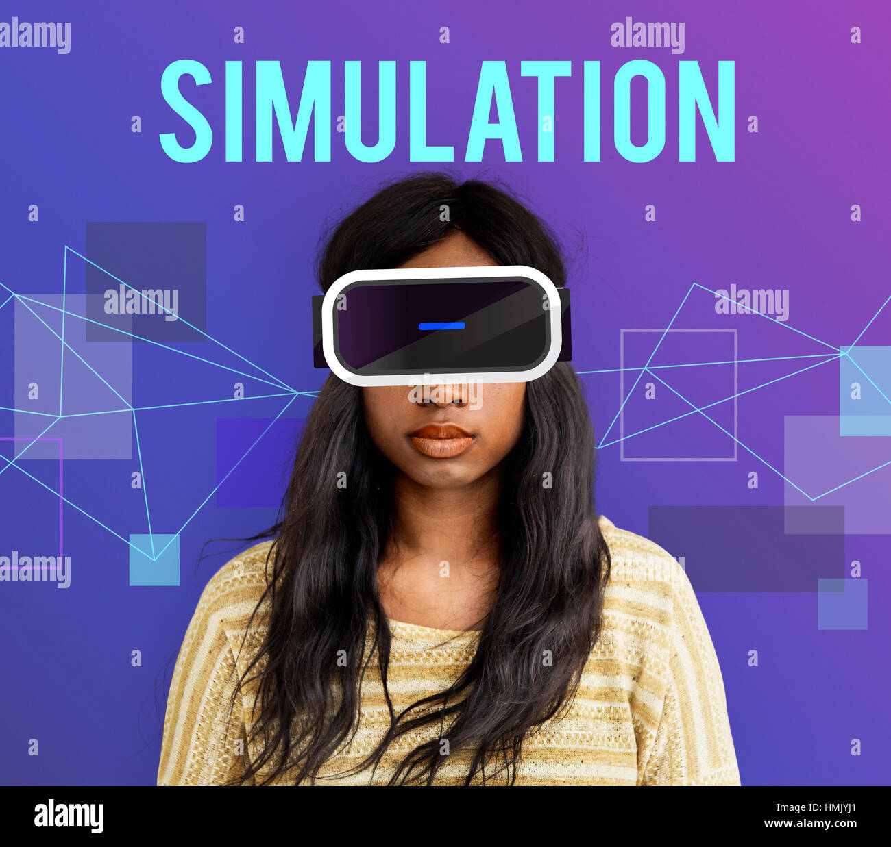 Technology Innovation Simulation Gadget Concept Stock Photo - Alamy