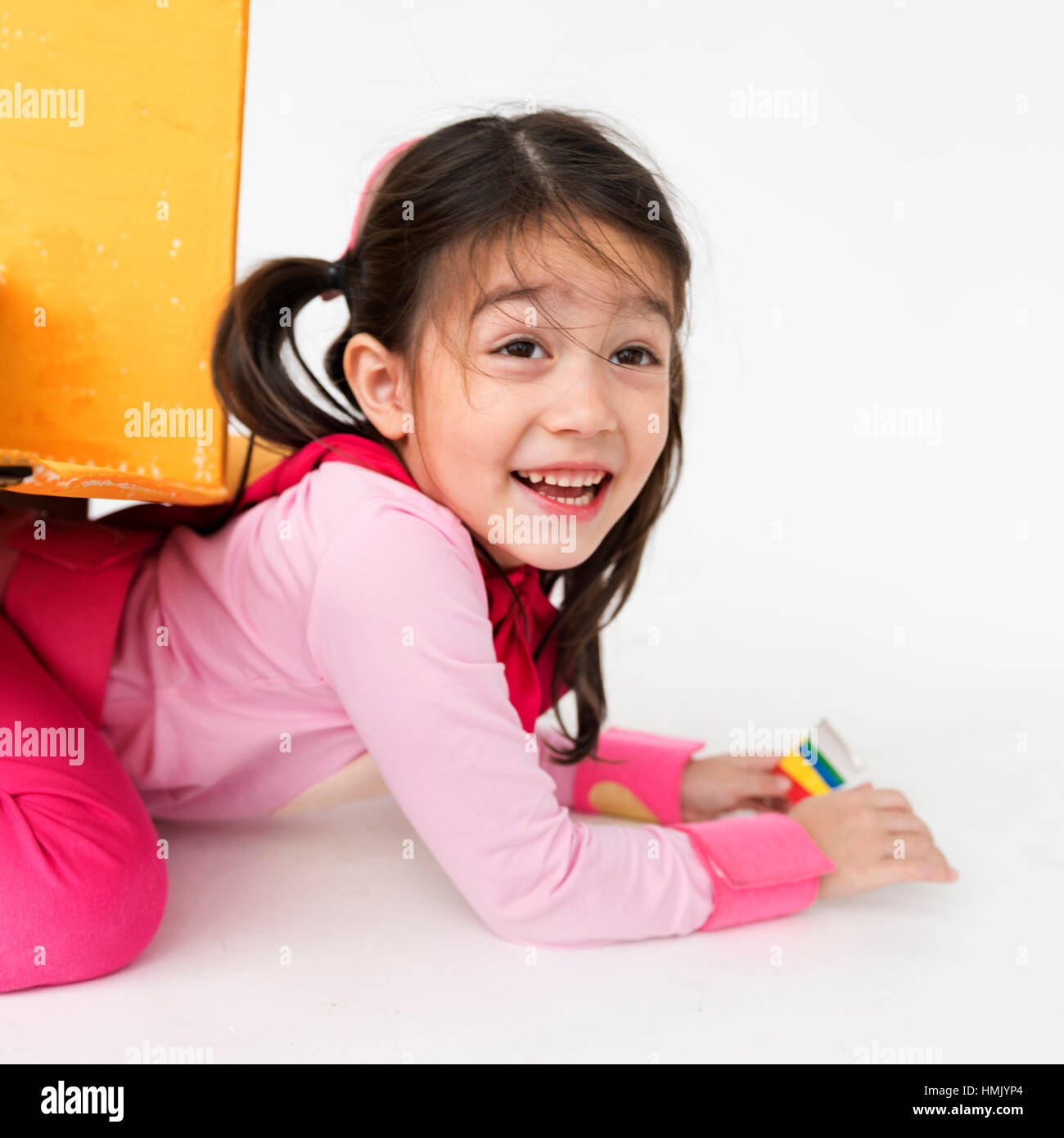 Superhero Girl Bold Brave Female Idol Concept Stock Photo - Alamy