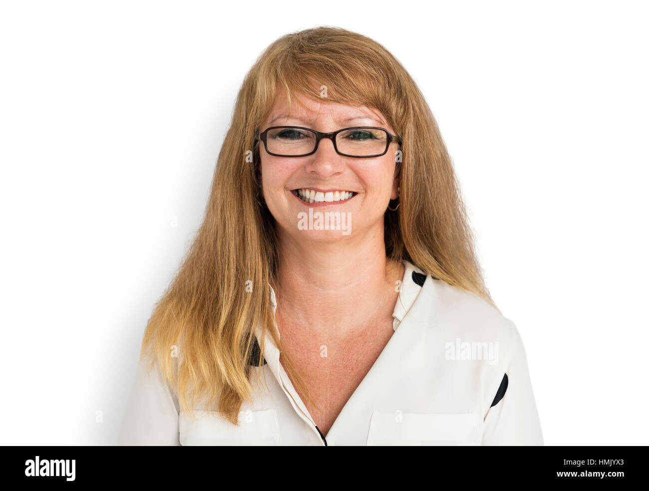 Lady Portrait Studio Shoot Concept Stock Photo - Alamy