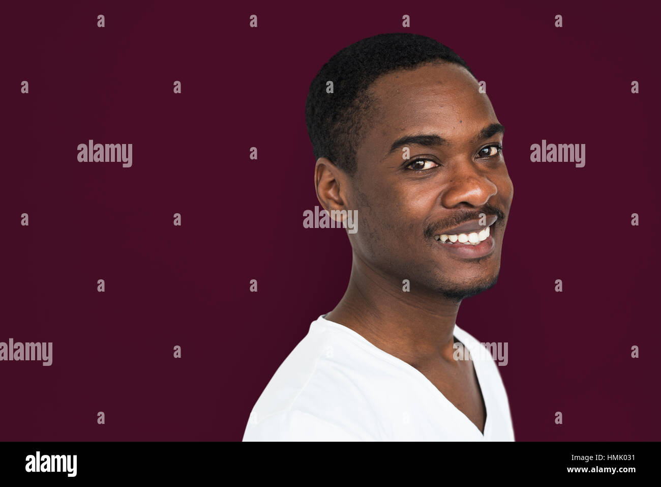 African Male Side Shoot Concept Stock Photo - Alamy