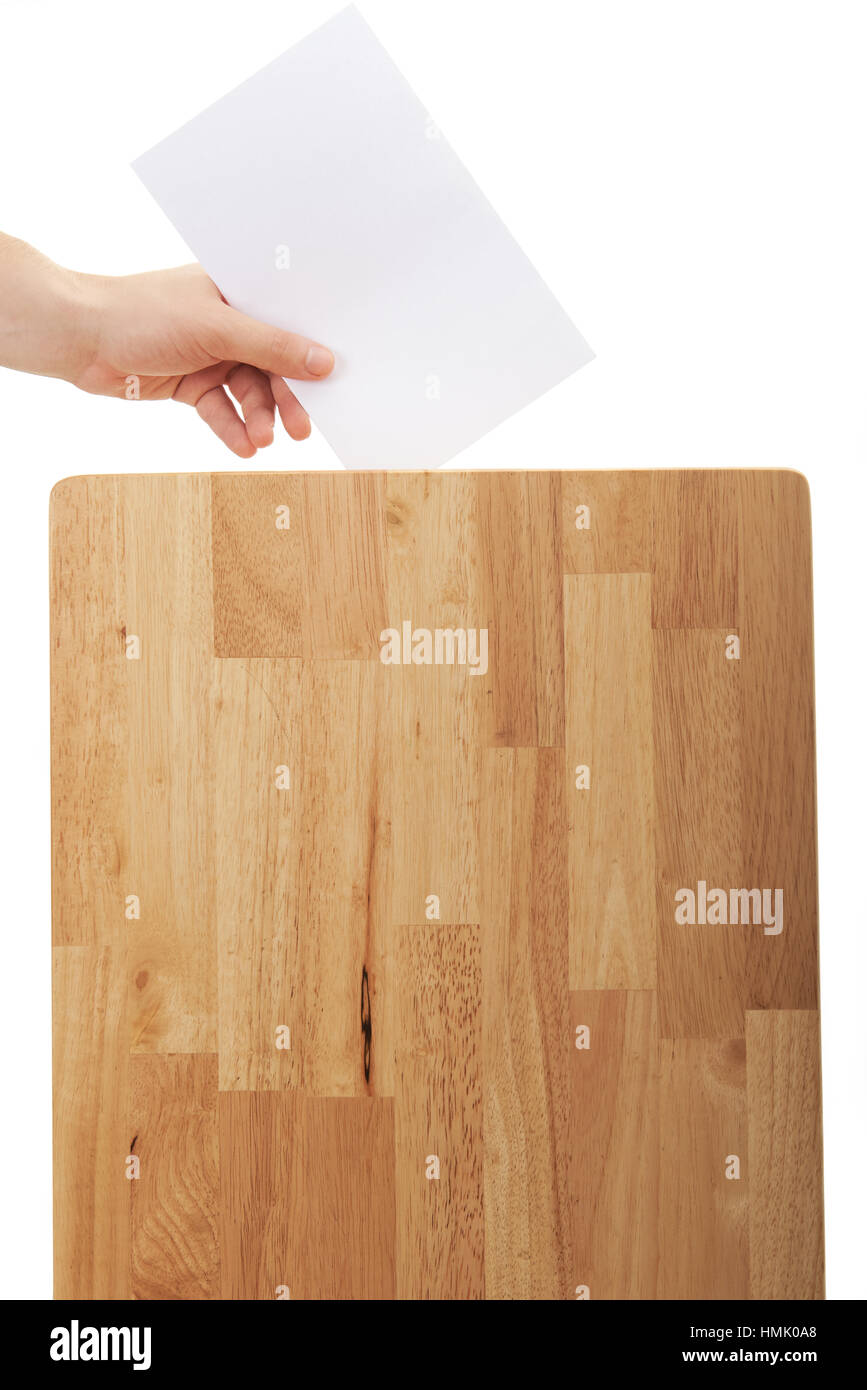 Ballot box vote hi-res stock photography and images - Alamy