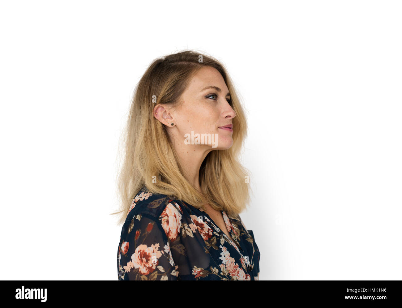 Caucasion Woman Casual Confident Concept Stock Photo - Alamy