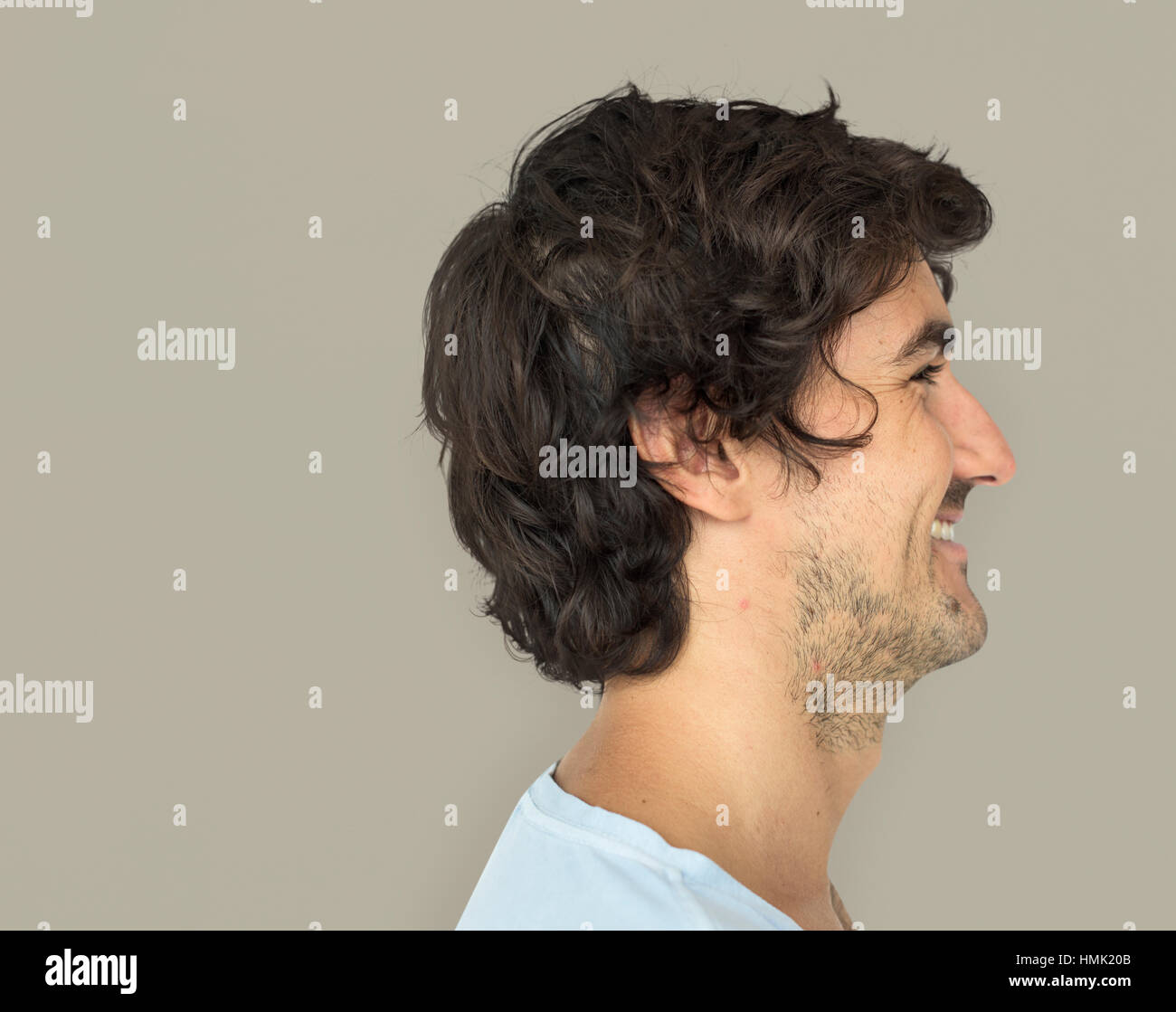 Caucasion Man Casual Confident Attractive Concept Stock Photo - Alamy