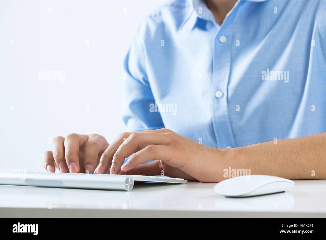 Man at work Stock Photo - Alamy
