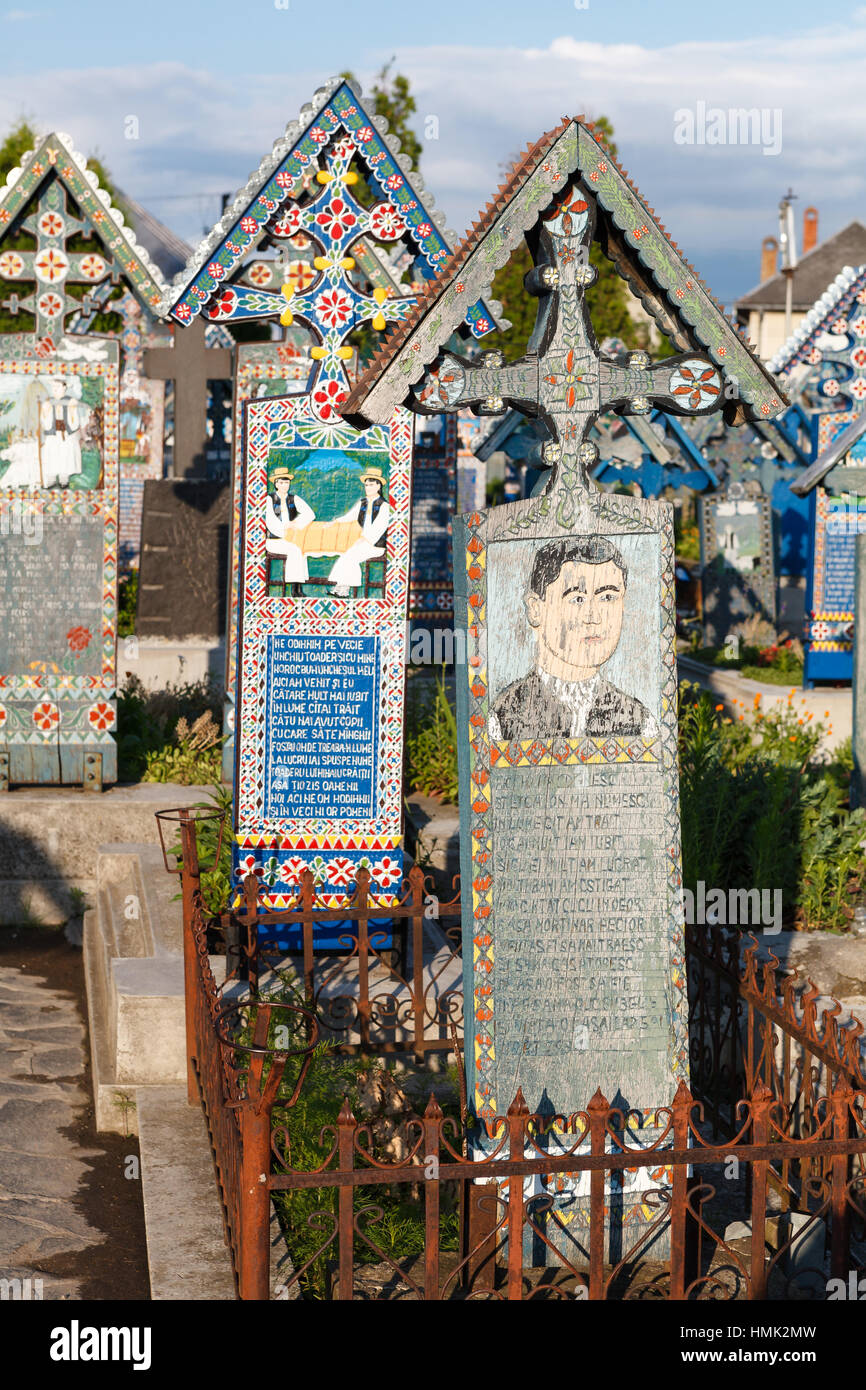 Merry cemetery romania died hi-res stock photography and images - Alamy