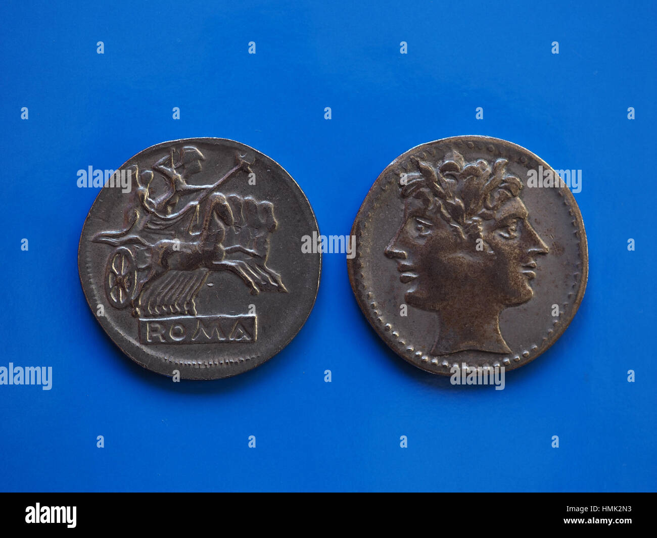 Roman coins hi-res stock photography and images - Alamy