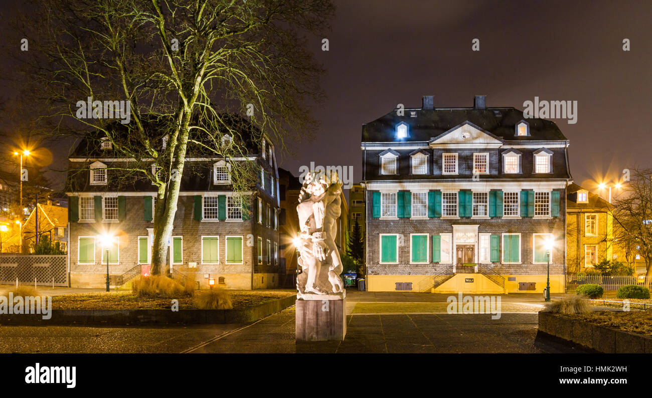 Engels House in Wuppertal Barmen, NRW, Germany Stock Photo - Alamy