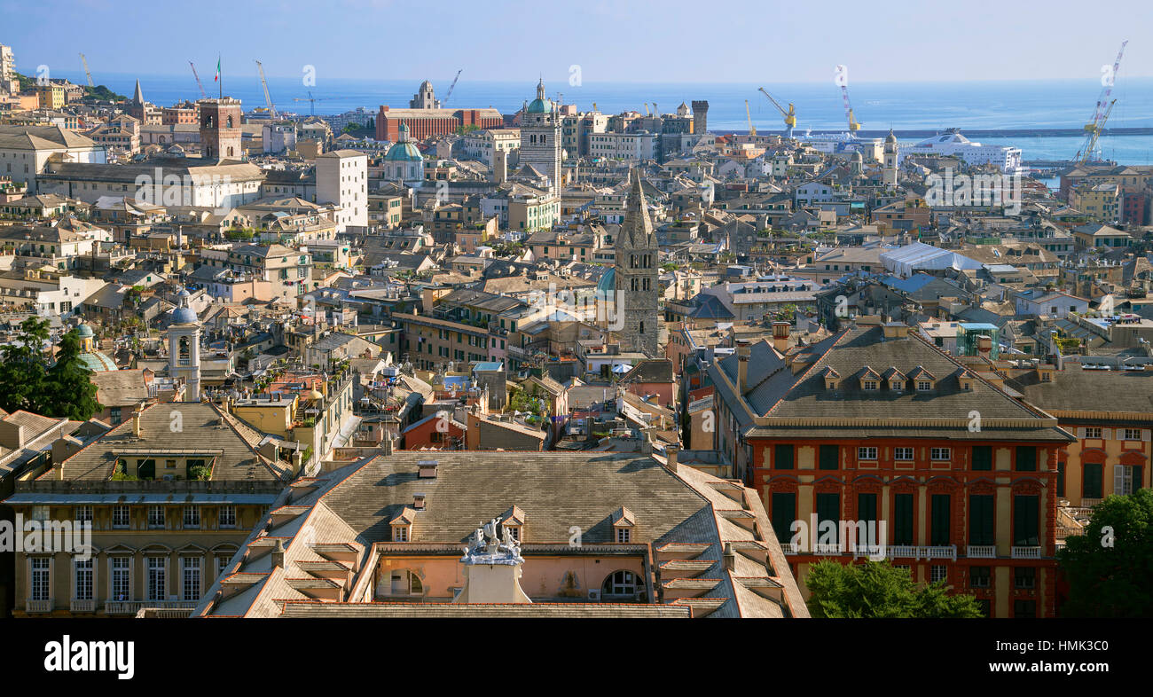 Genoa old town hi-res stock photography and images - Alamy