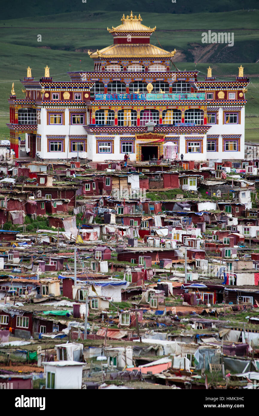 Buddhist nun at religious teaching hi-res stock photography and images ...