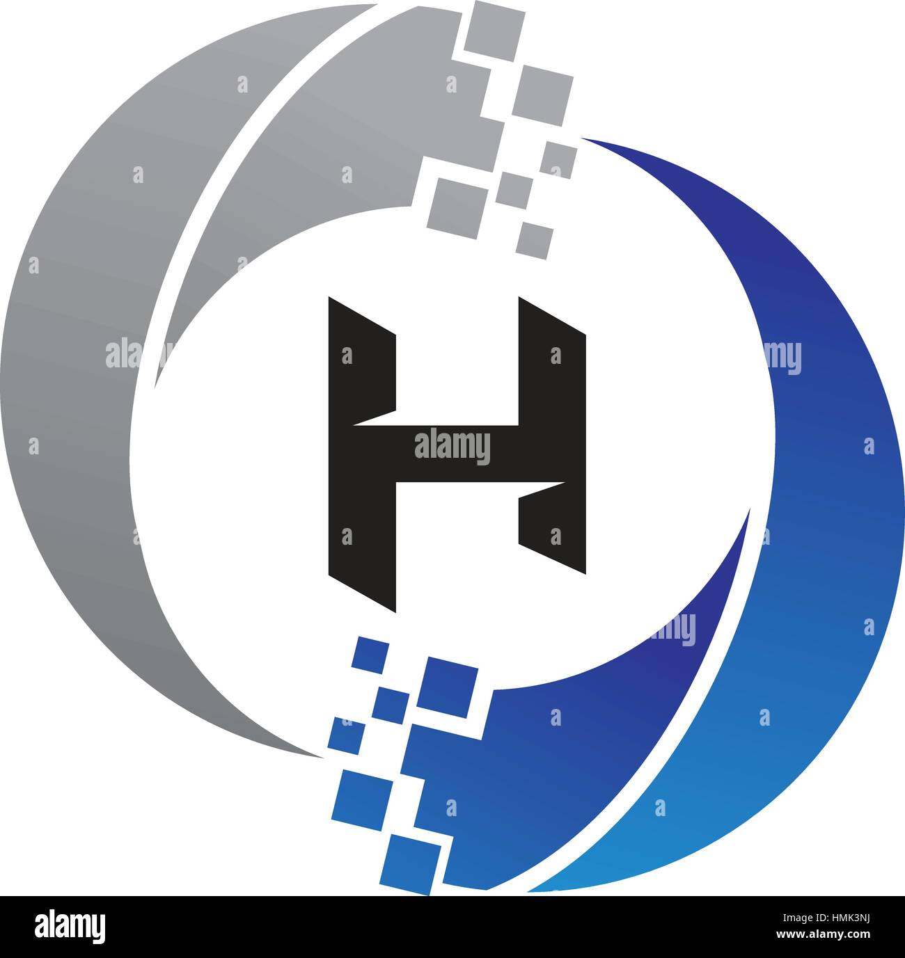 H processing Stock Vector Images - Alamy