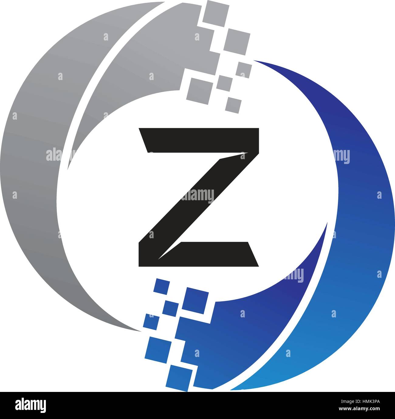 Technology Transfer Letter Z Stock Vector Image & Art - Alamy