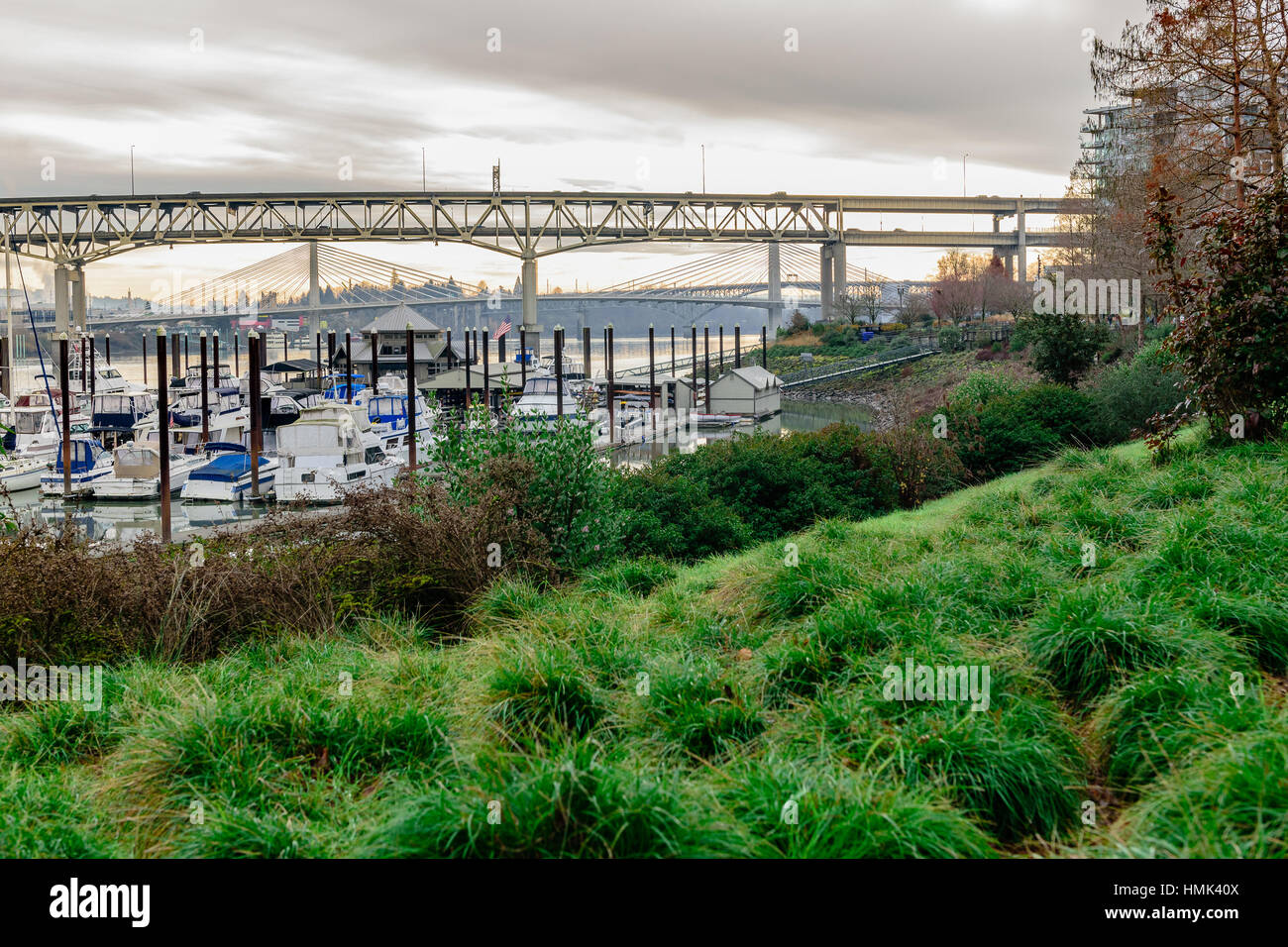 A view of downtown Portland Oregon Stock Photo - Alamy