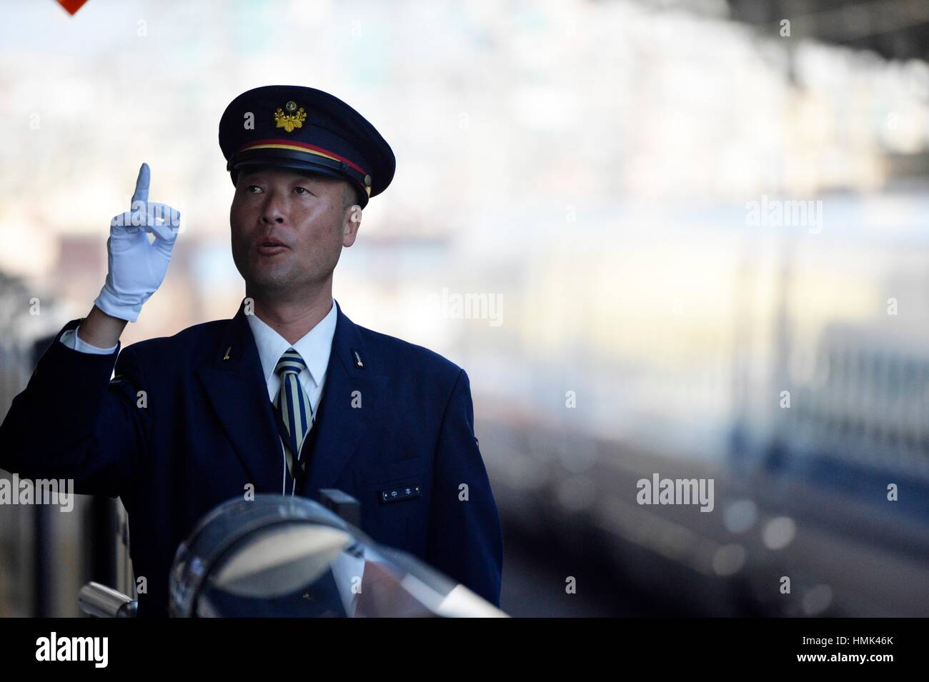 Station master hi-res stock photography and images - Alamy
