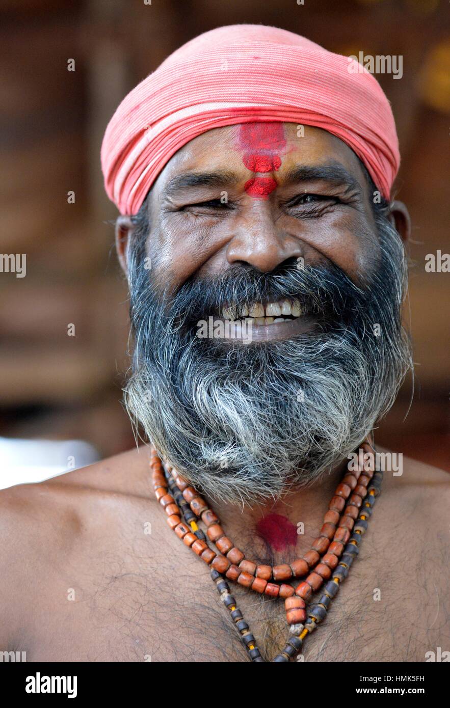 Portrait of indian man Stock Photo - Alamy