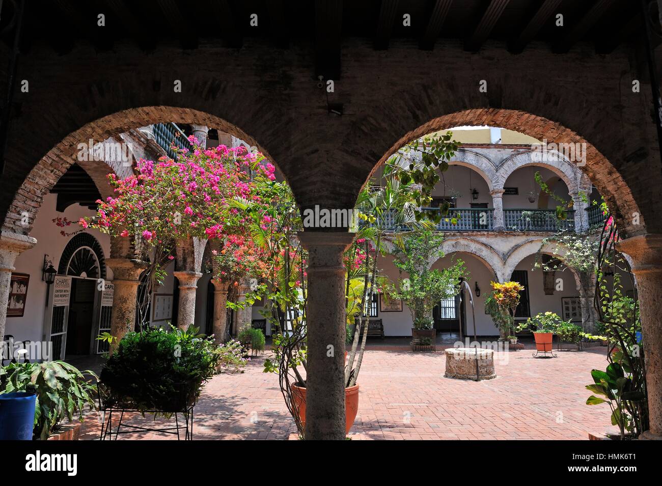 cloister of the ´´Convento de la Popa´´ (Convent of the Stern ...