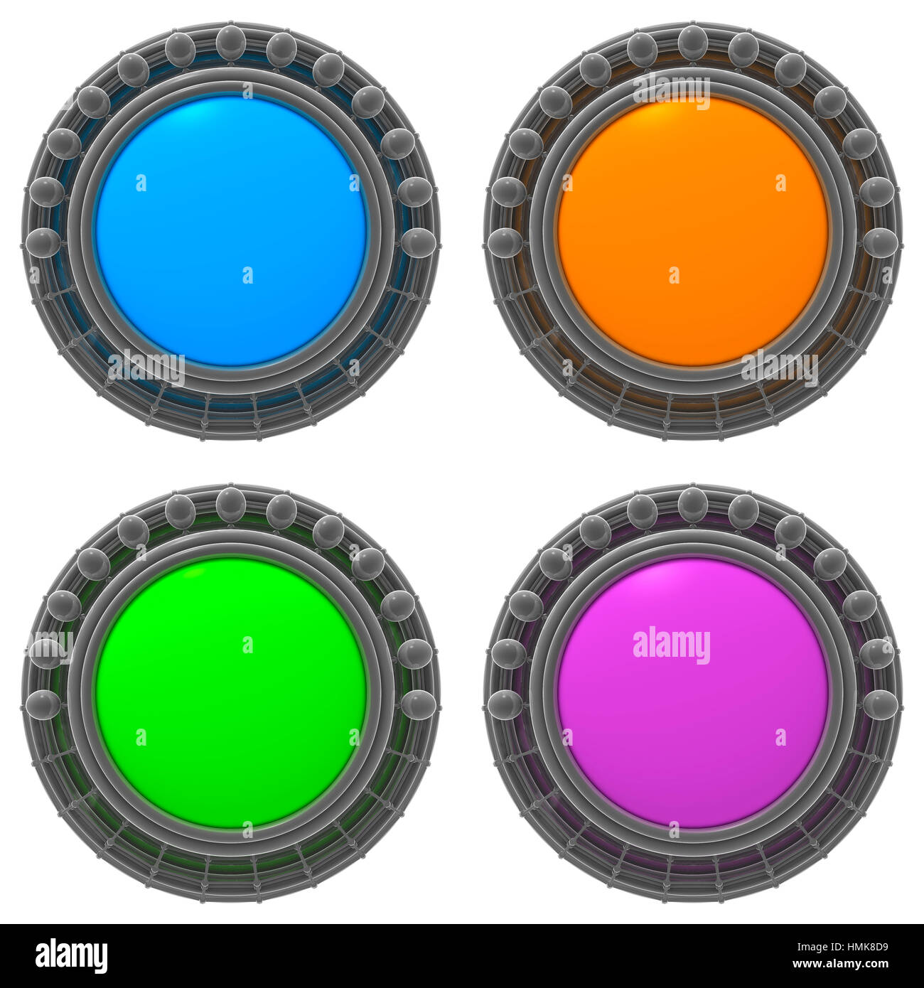 Buttons detail Cut Out Stock Images & Pictures - Alamy