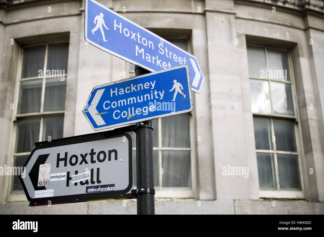 London Routes in Hoxton, north London, England Stock Photo - Alamy