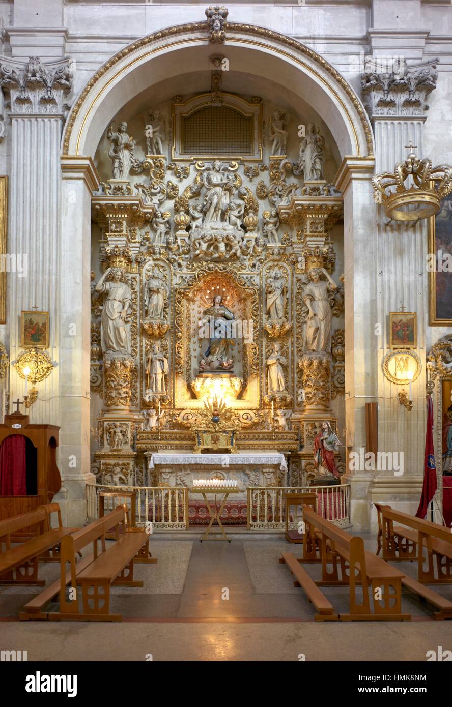 Lecce, chiesa di santa chiara hi-res stock photography and images - Alamy