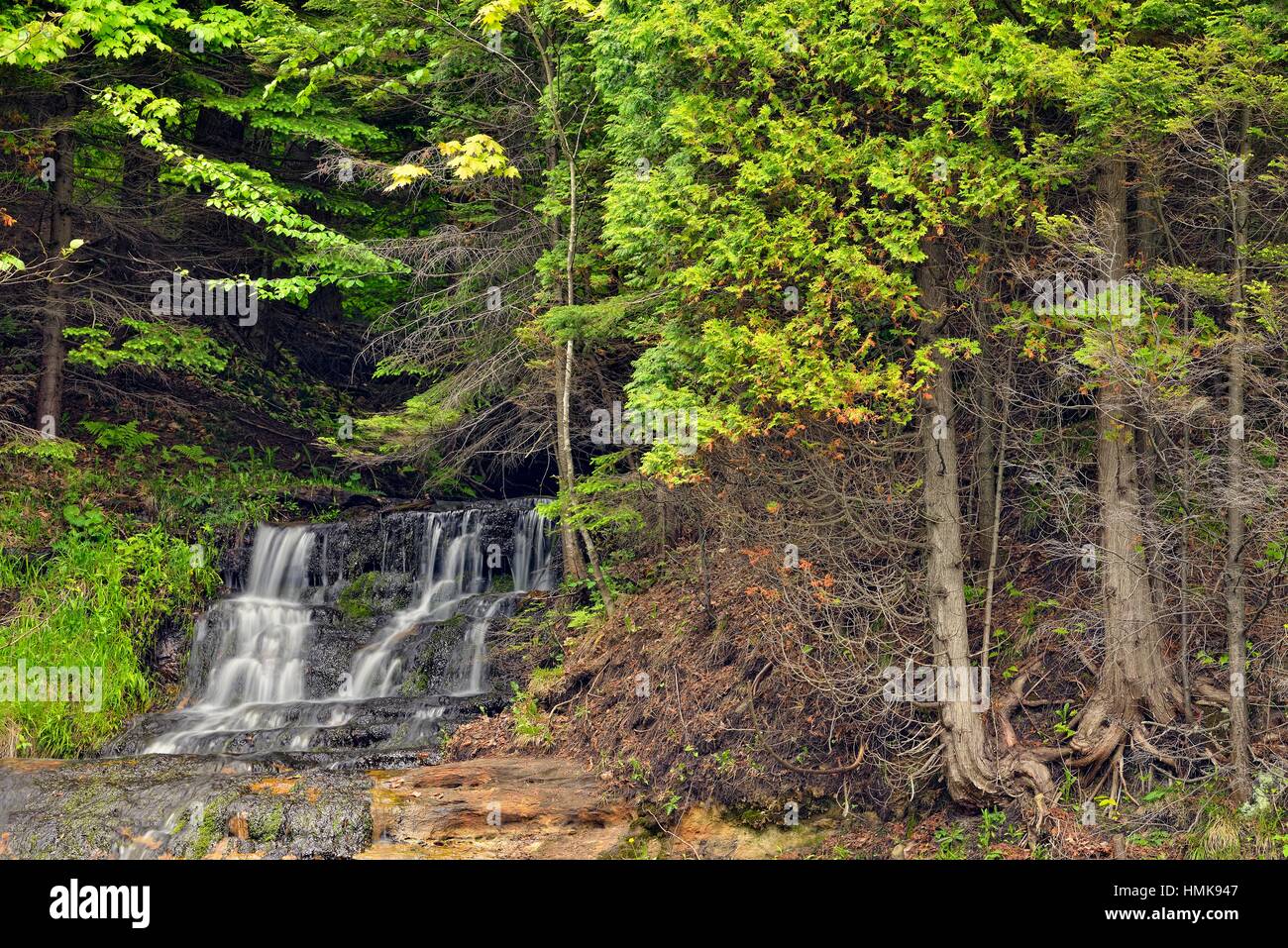 Munising falls creek hi-res stock photography and images - Alamy