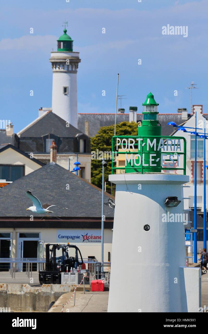 Port Haliguen Quiberon Cote De Stock Photos & Port Haliguen Quiberon ...