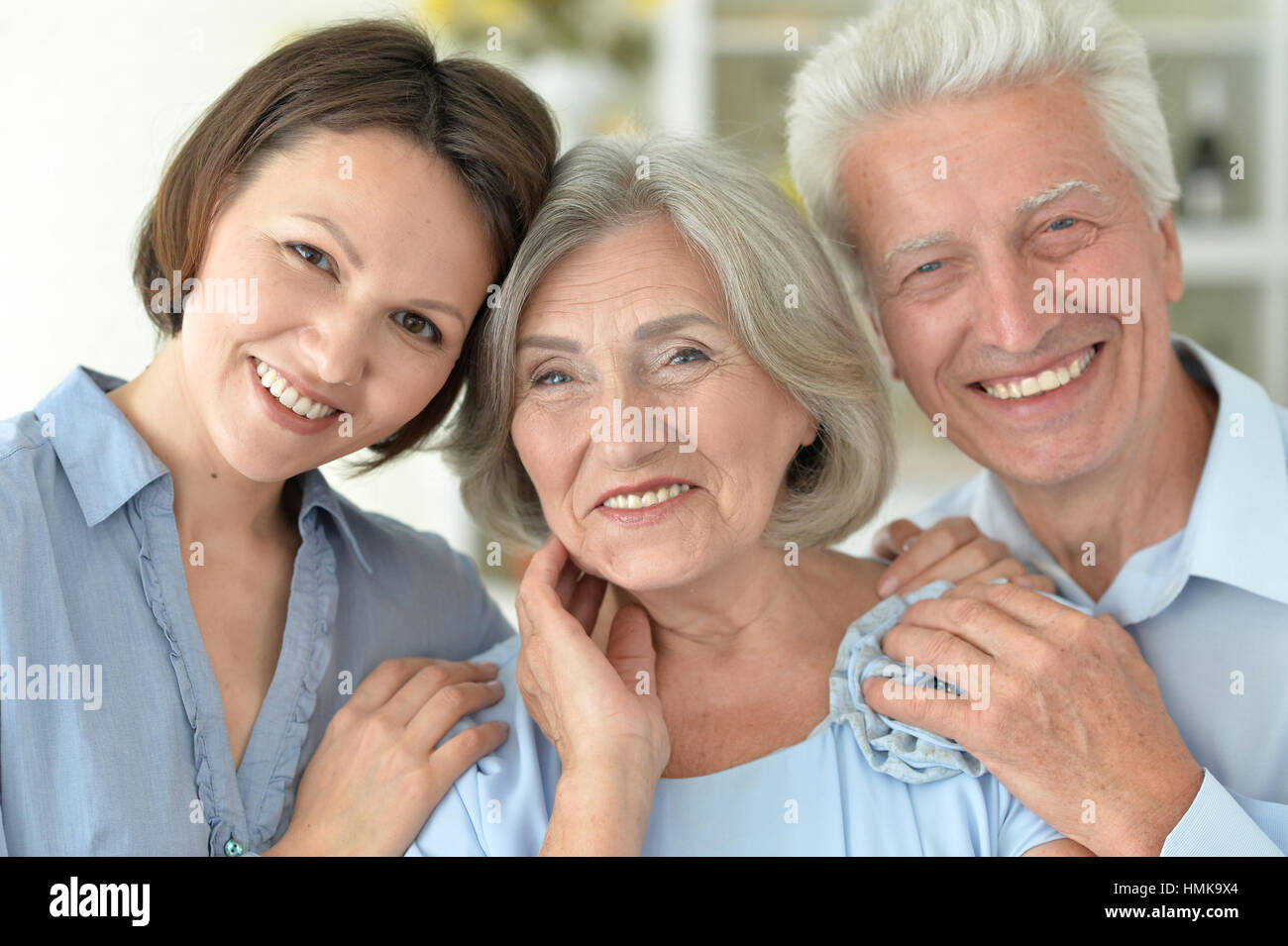 happy smiling family Stock Photo - Alamy