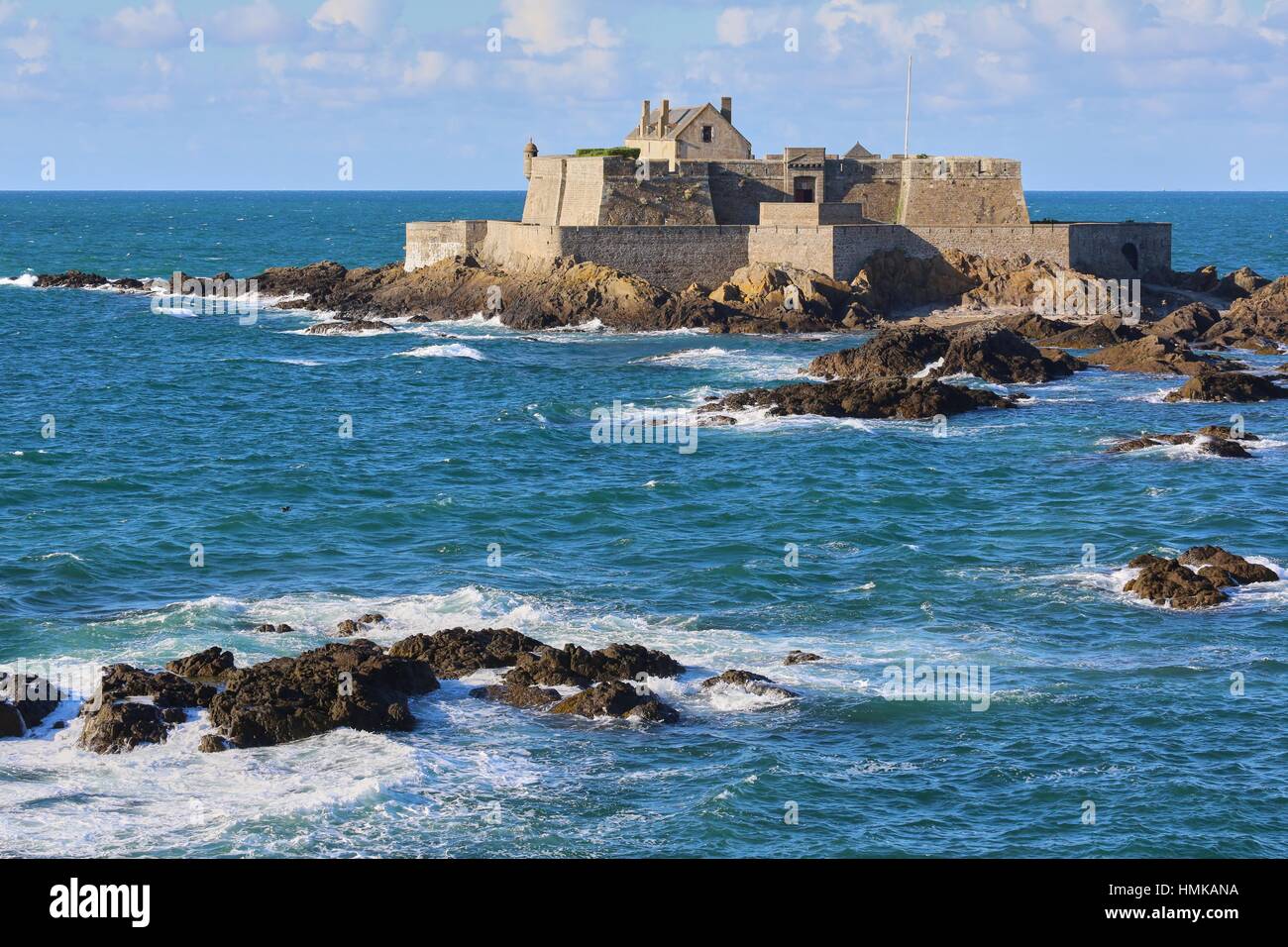 The Fort National, Saint Malo, Emerald Coast, Brittany, Bretagne ...