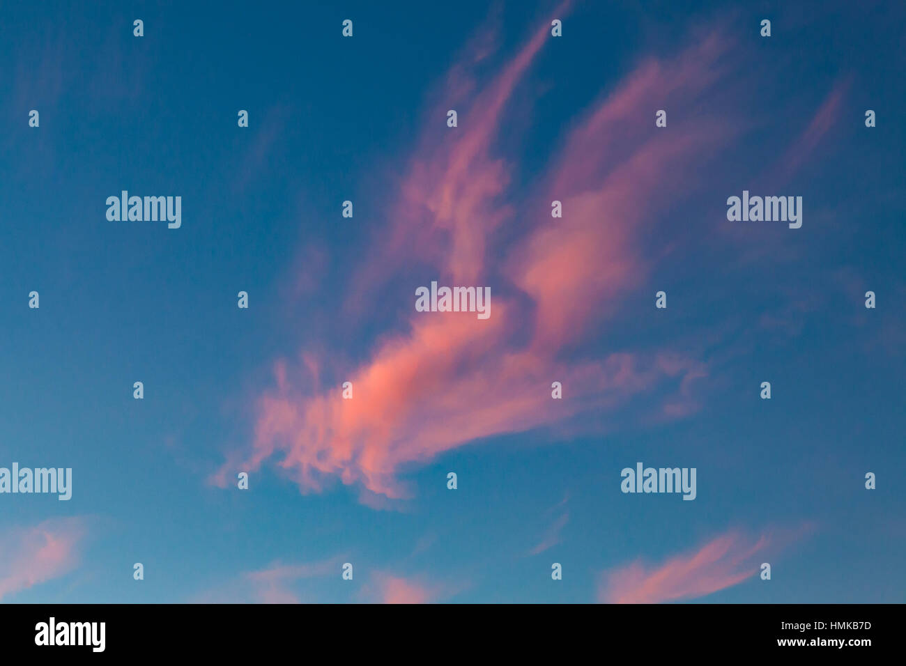 Pink sunset hi-res stock photography and images - Alamy