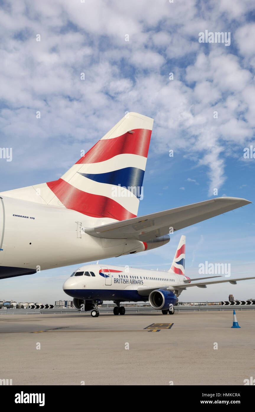British airways airbus a320 tail hi-res stock photography and images ...