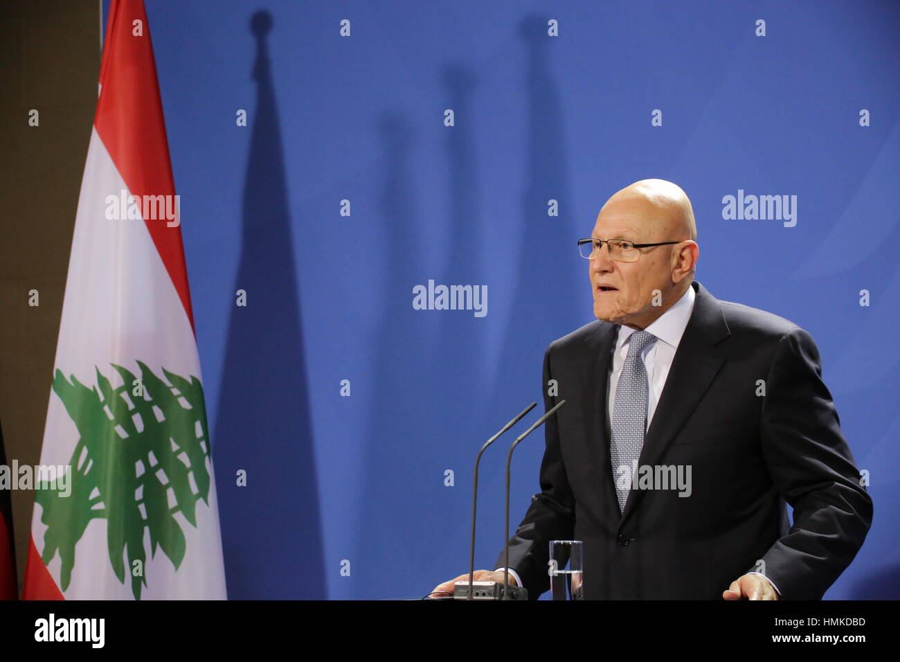 Berlin, Germany, October 27th, 2014: Prime Minister of Lebanon Tammam ...