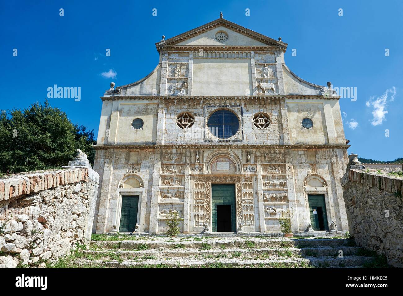 Spoleto Chiesa Di San Pietro High Resolution Stock Photography and ...