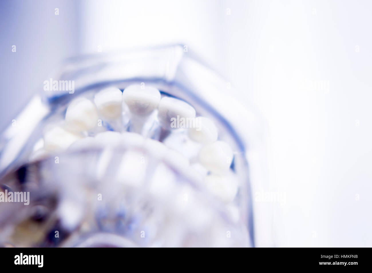 Dentists tooth plastic model used for teaching, learning and patient ...