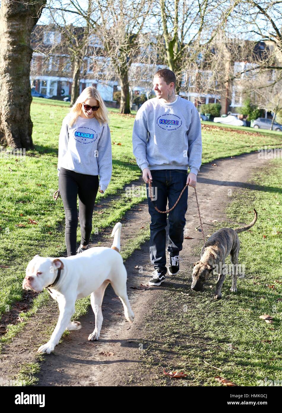 Professor Green and his new fling Fae Williams caught walking their ...