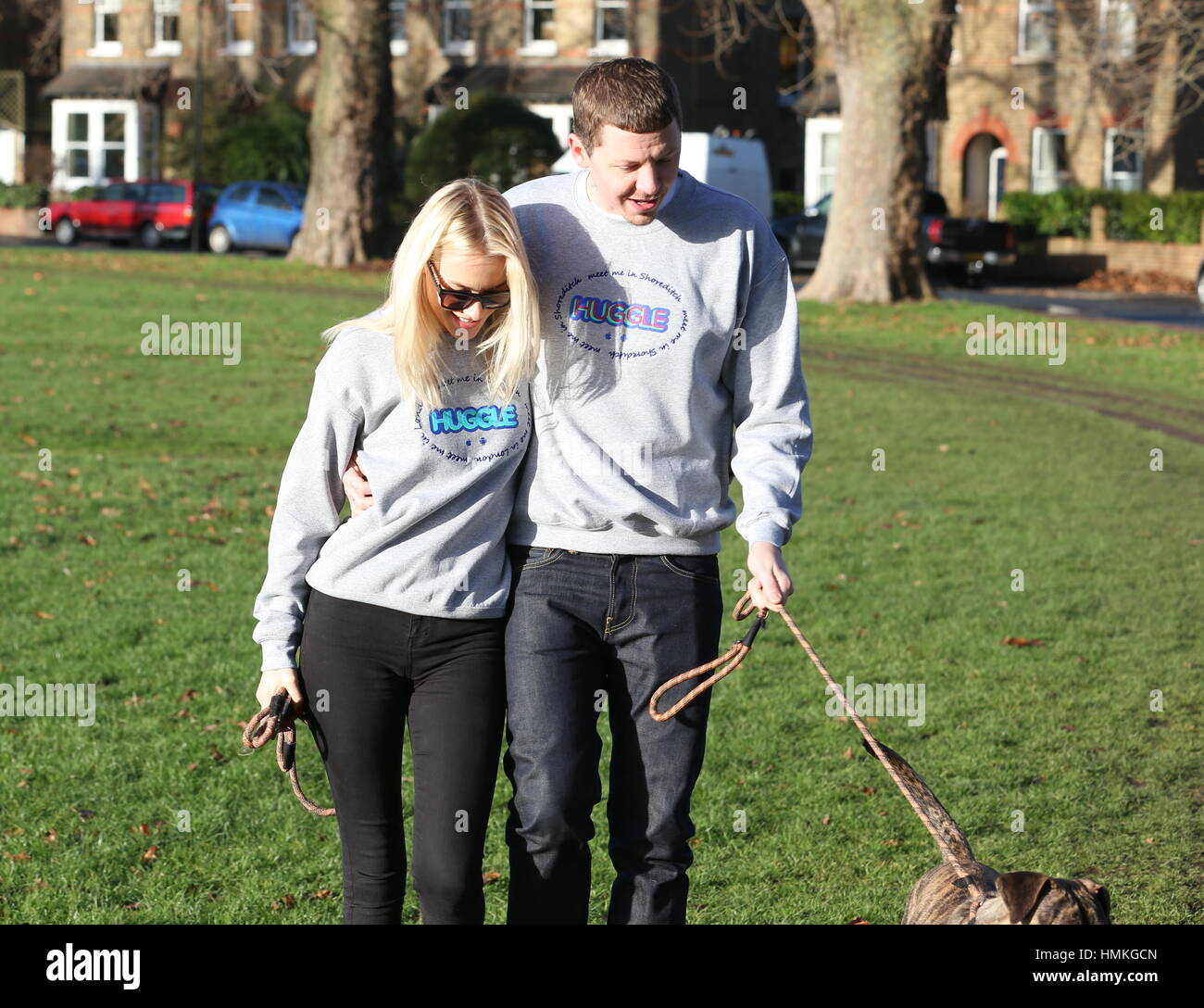 Professor Green and his new fling Fae Williams caught walking their ...