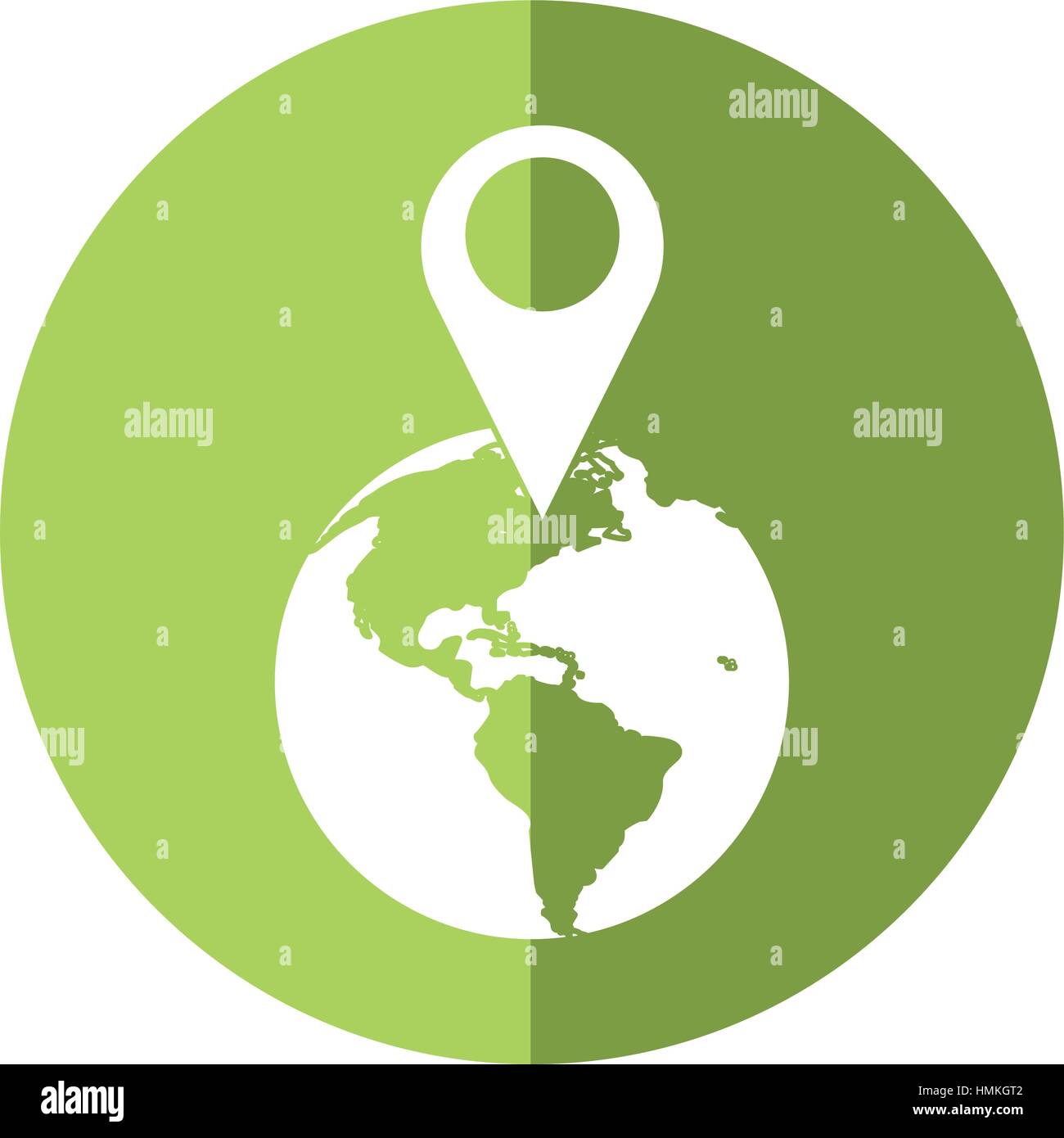 world global pointer map position shadow Stock Vector Image & Art - Alamy