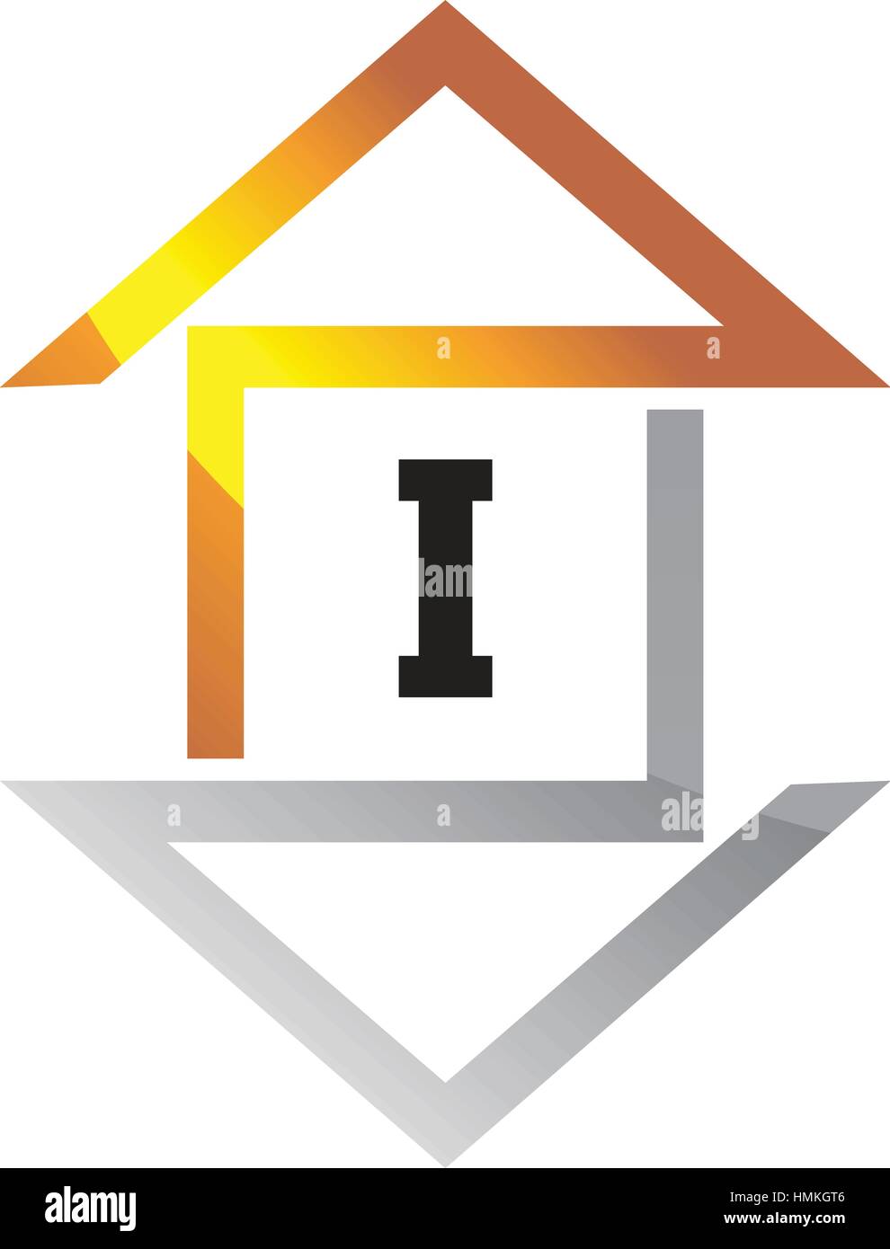 Real Estate Letter I Stock Vector Image & Art - Alamy